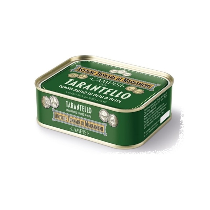 Tarantello di Tonno Rosso in Olio D’Oliva 340g – Enoteca Il Barocco